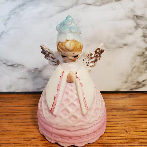 Lefton | Other | Vintage Lefton Angel Bell Mid Century Modern Decor ...